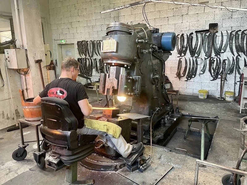 Traditional scythe production – an art that has lasted for centuries ...